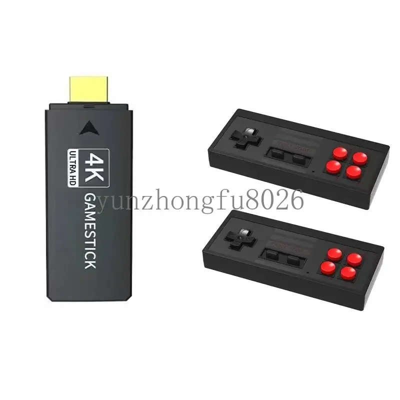 HDTV-game-GH08-double-mini-NES-hard-solution-8-bit-game-console-red-and ...