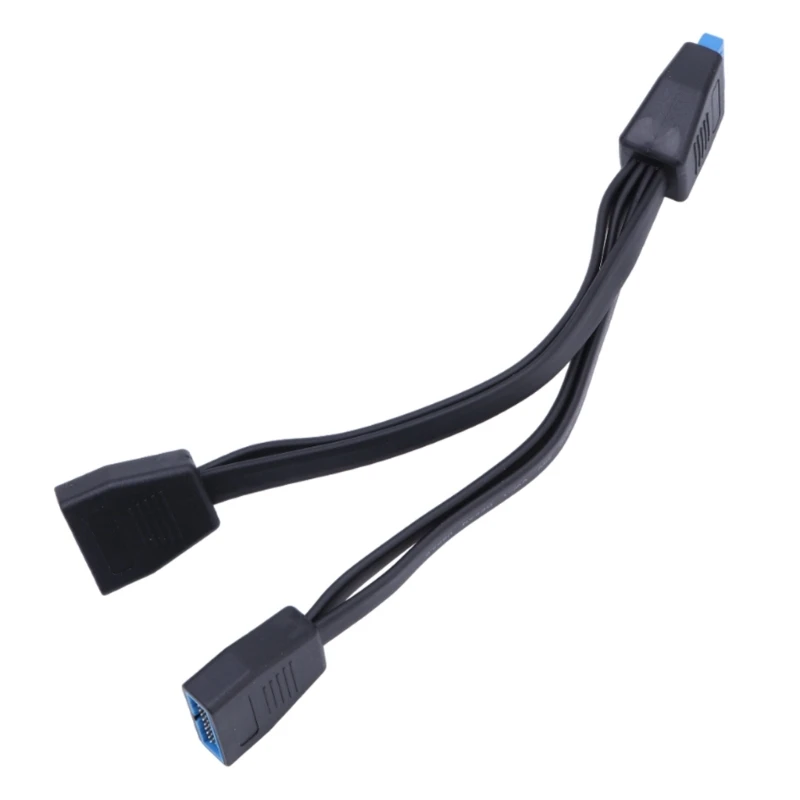 1-To-2-Motherboard-USB-3-0-Header-Splitter-Cable-20cm-19Pin-Internal ...