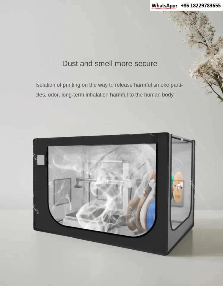 3D Printer Sealing Box Suitable for BambuLab A1 or A1 Mini Noise ...