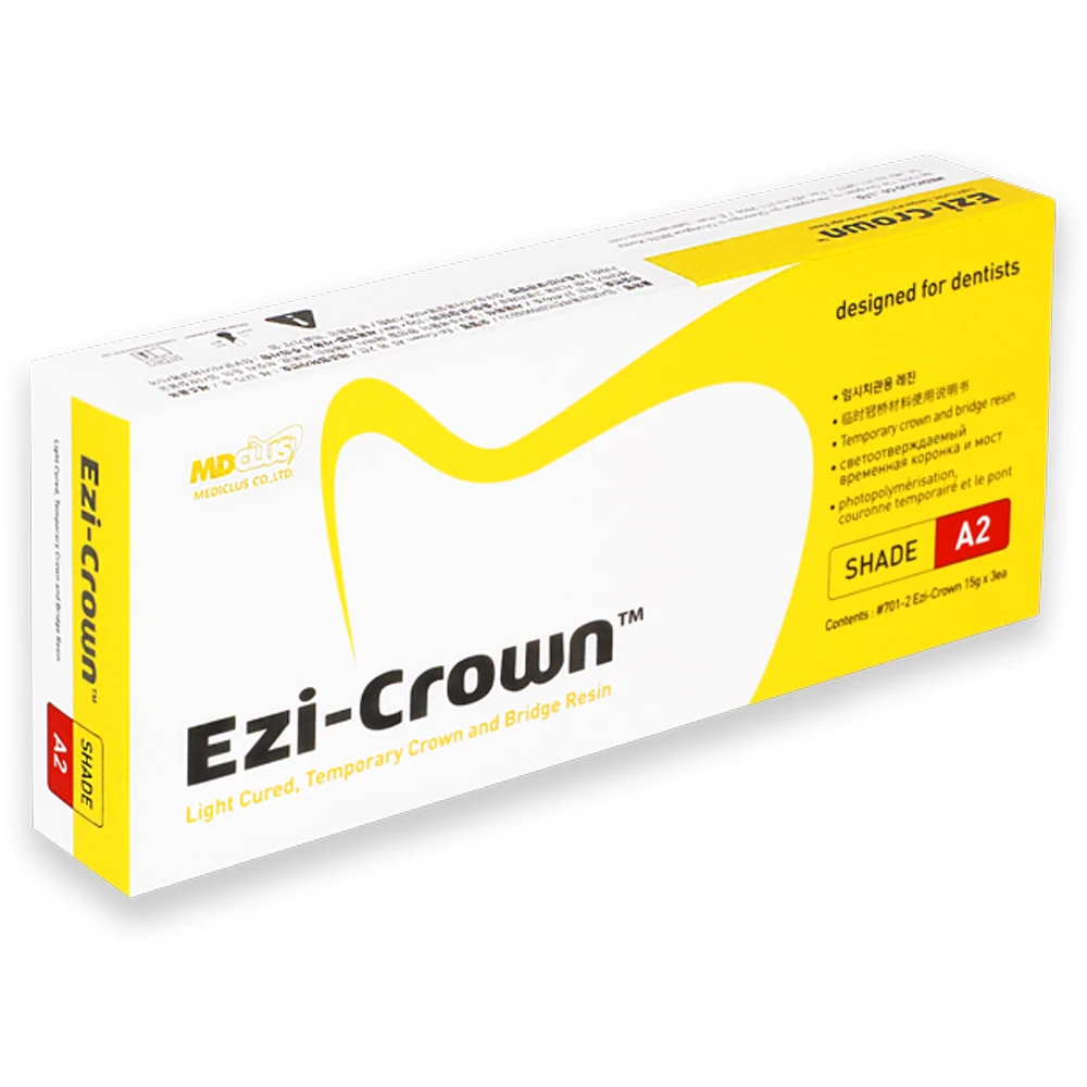 Dental Ezi Crown Temporary Bridge Material Light Cure Temp Resin ...
