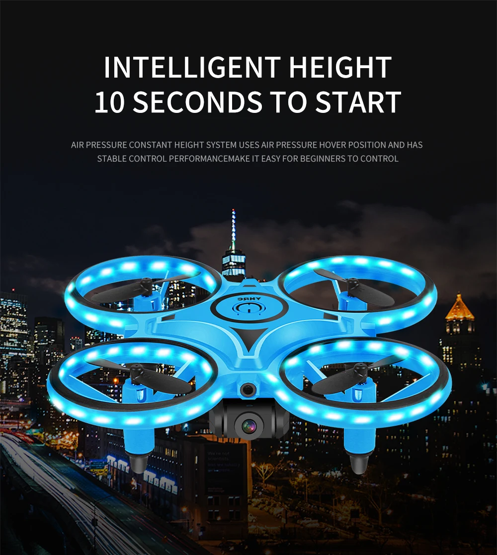 UFO-Mini-Drone-Quadrocopter-Sensor-Smart-Watch-Remote-Sensing-Gesture ...