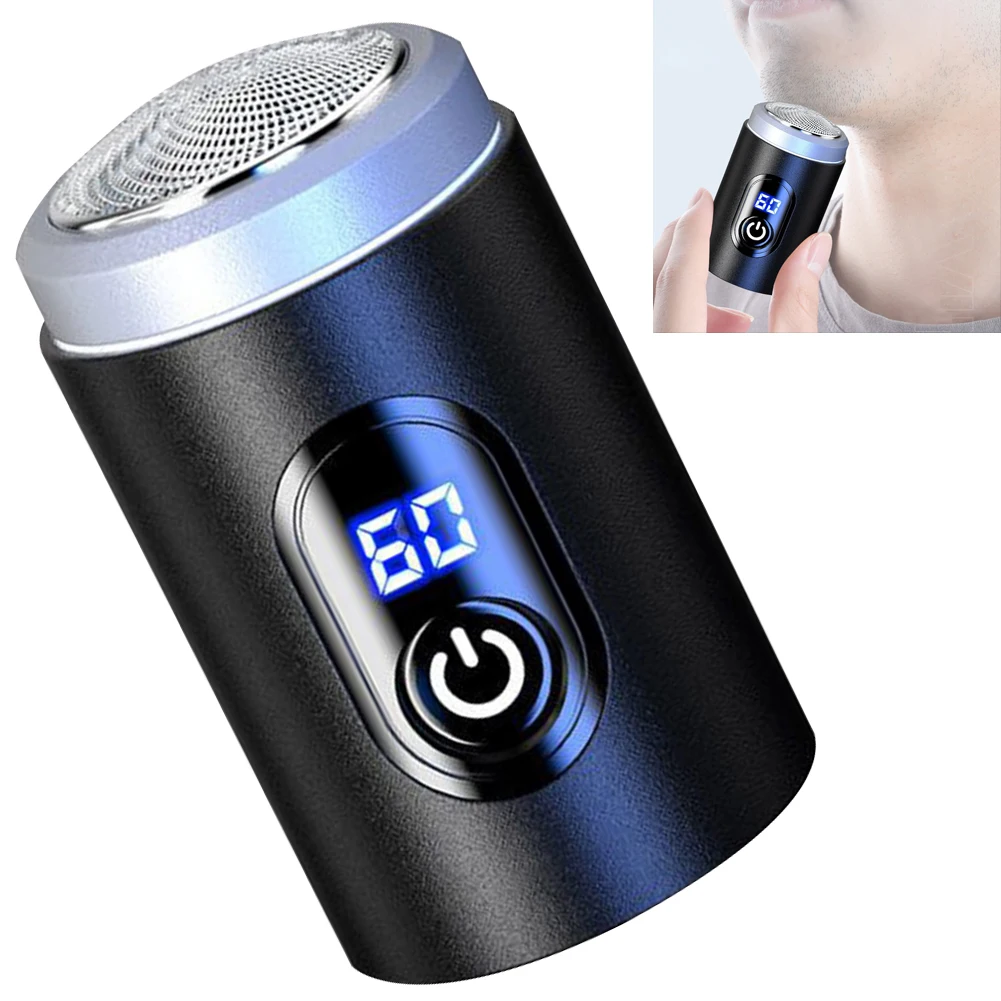 Electric Shaver Digital Display Portable Shaver Wireless Shaver Shaving ...