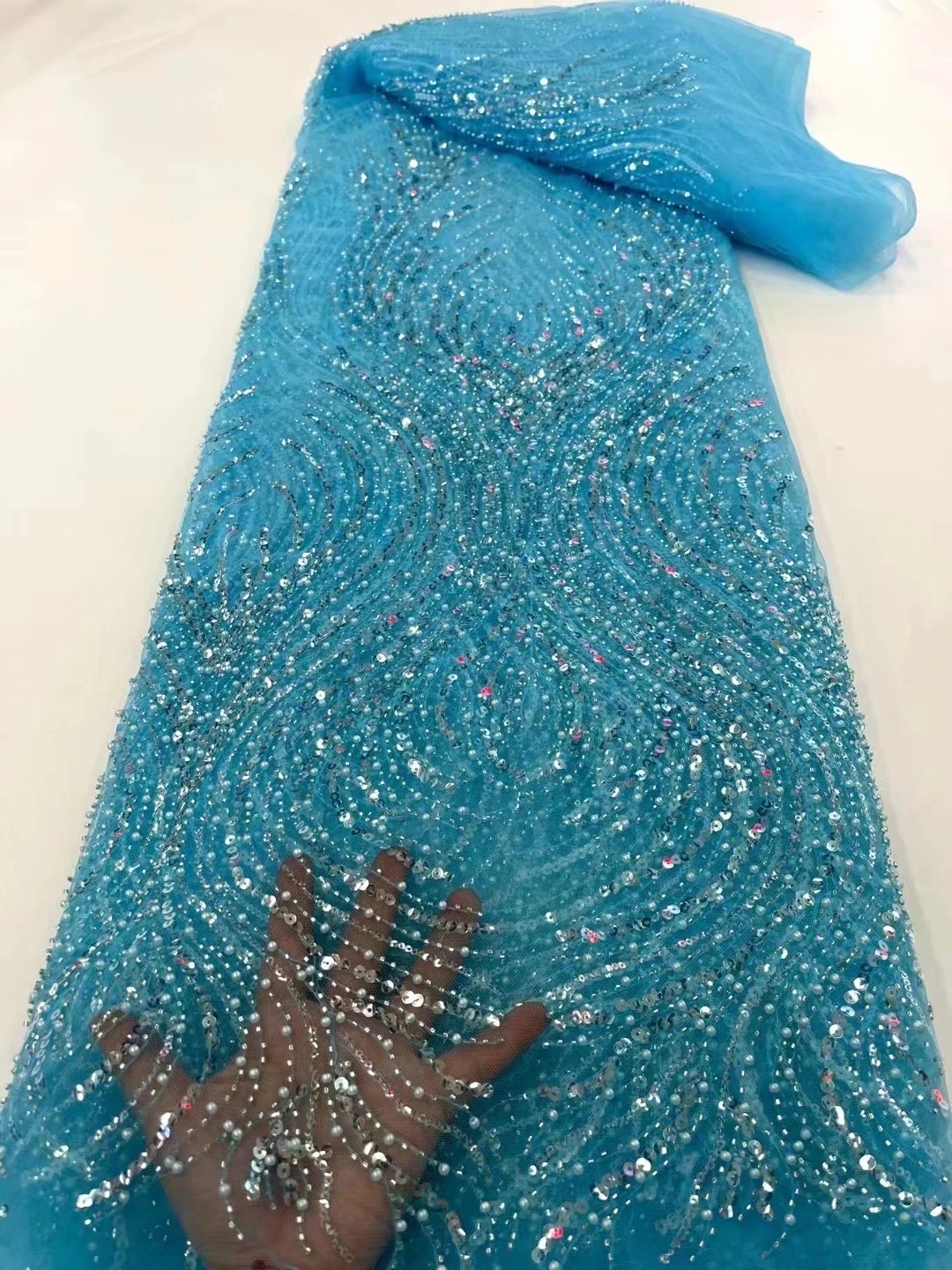 Luxurious Classic Style New Design Multicolor Bead Tube Embroidered ...