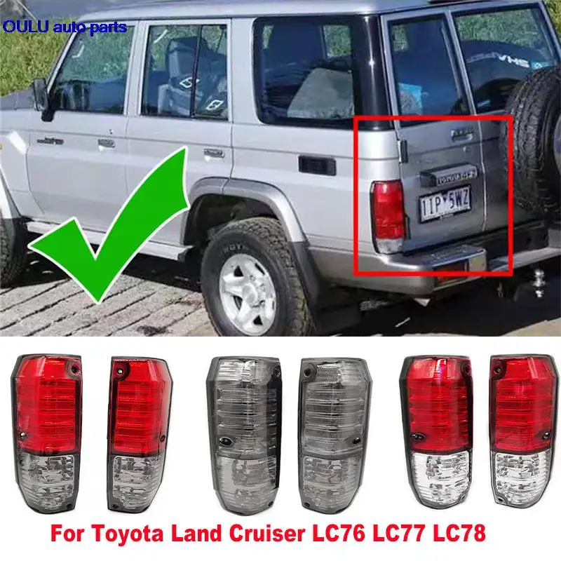 For-Toyota-Land-Cruiser-LC76-LC77-LC78-LED-rear-tail-light-brake-light ...