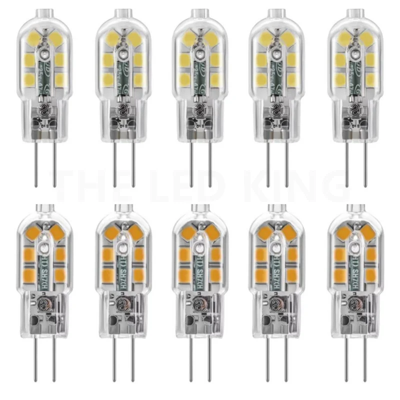 6-10PCS-Dimmable-LED-Light-Bulb-3W-G4-Lamp-AC-12V-220V-G9-LED-Spot ...