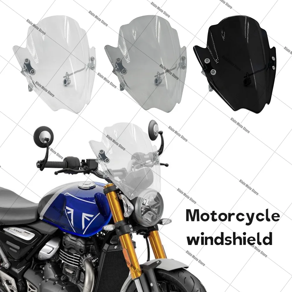 FOR Triumph Speed 400 Scrambler 400X 2024 new Adjustable Windshield ...