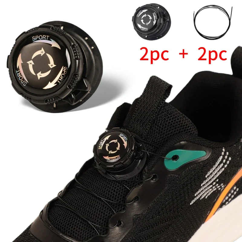 1pair-Metal-Wire-Swivel-Automatic-Buckle-Rope-Sneaker-ShoeLaces-Men-and ...
