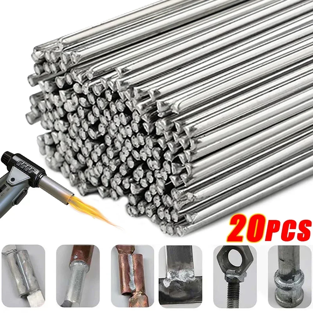 20-10Pcs-Low-Temperature-Easy-Melt-Aluminum-Universal-Silver-Welding ...