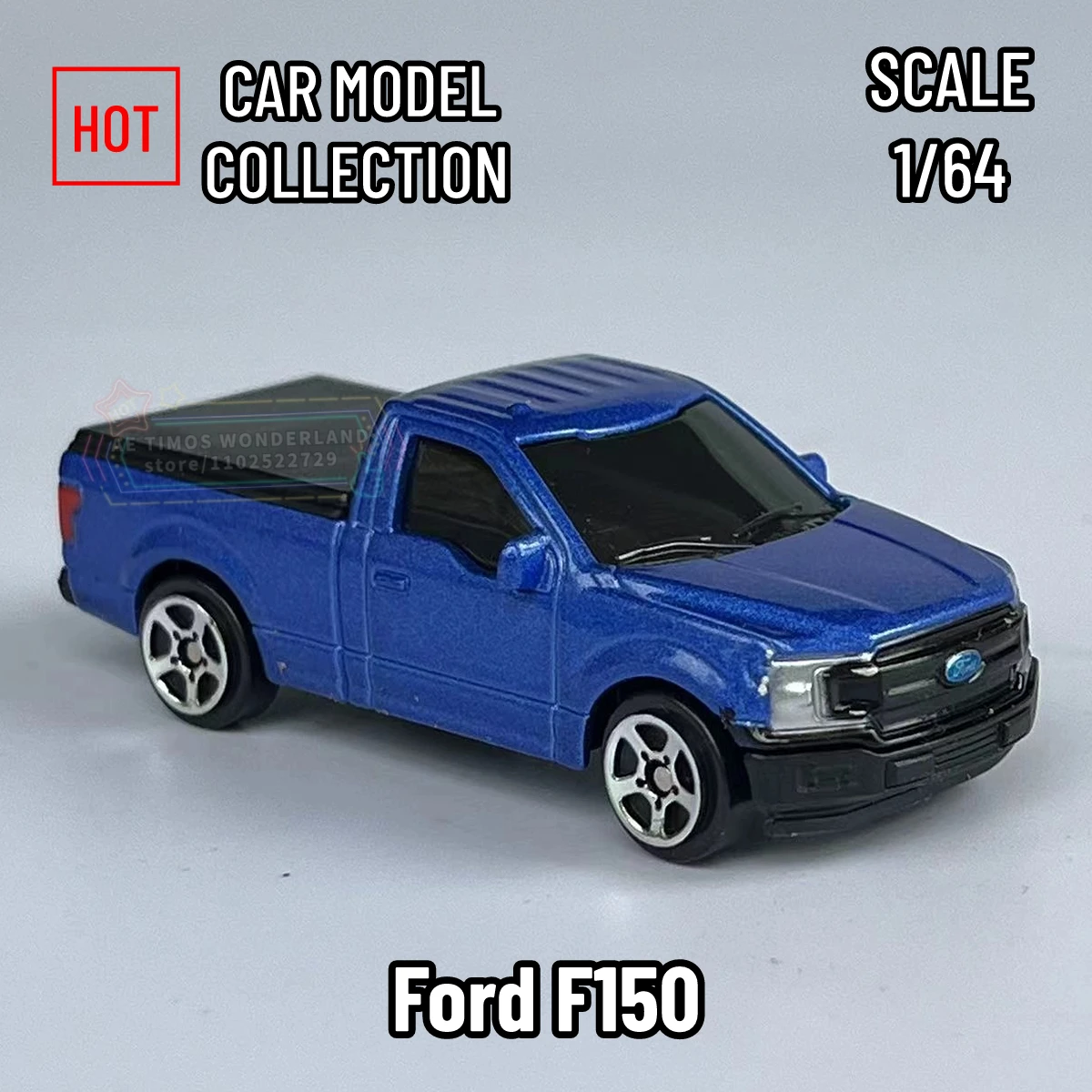 Scale-1-64-Ford-F150-Pickup-Metal-Mini-Car-Model-Replica-Miniature-Art ...