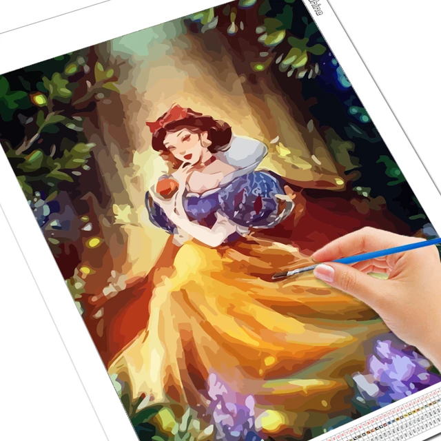 Disney Princess Oil Paintings