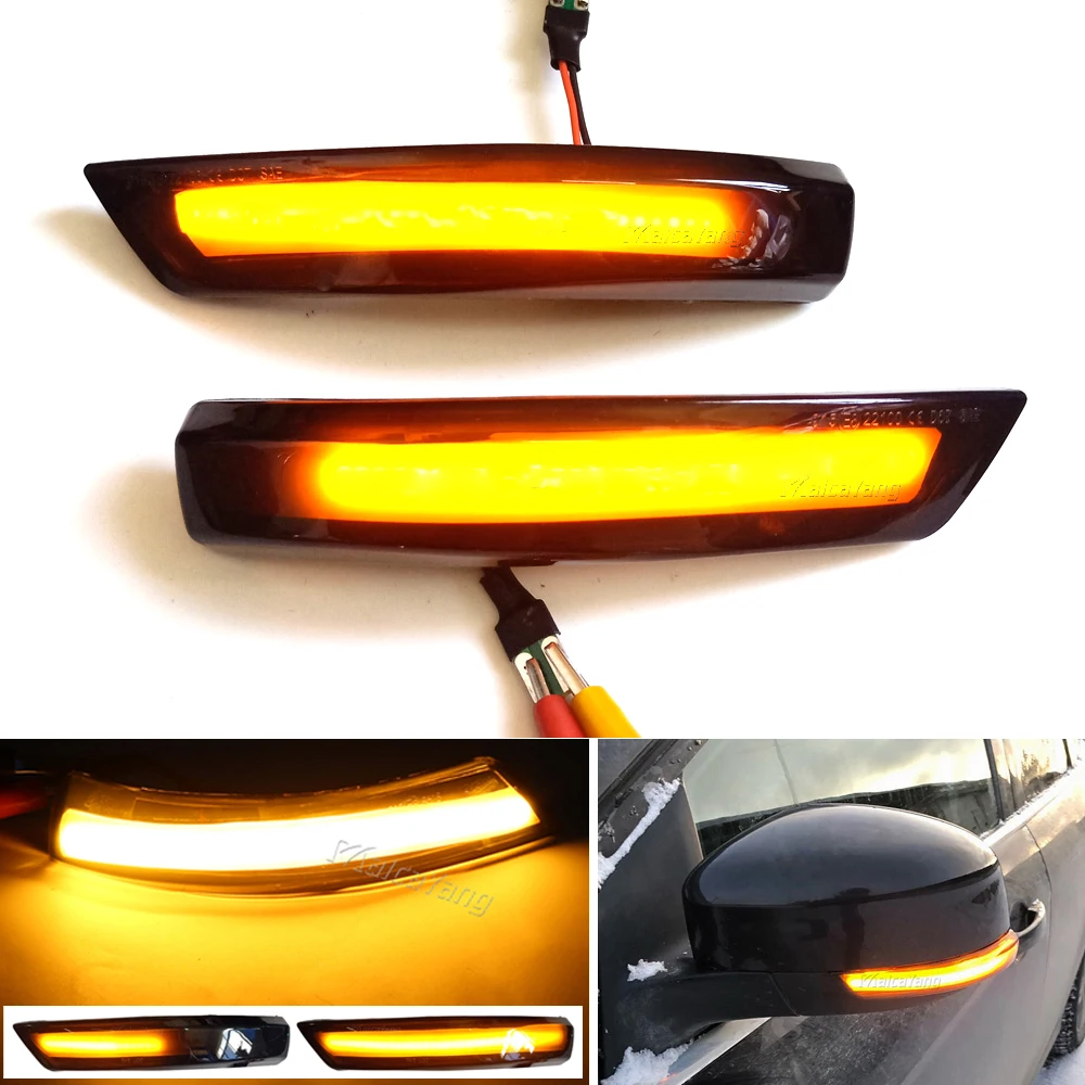 For Ford Focus 3 Mk2 Mk3 Mondeo Mk4 Auto parts Superb Dynamic Blinker ...