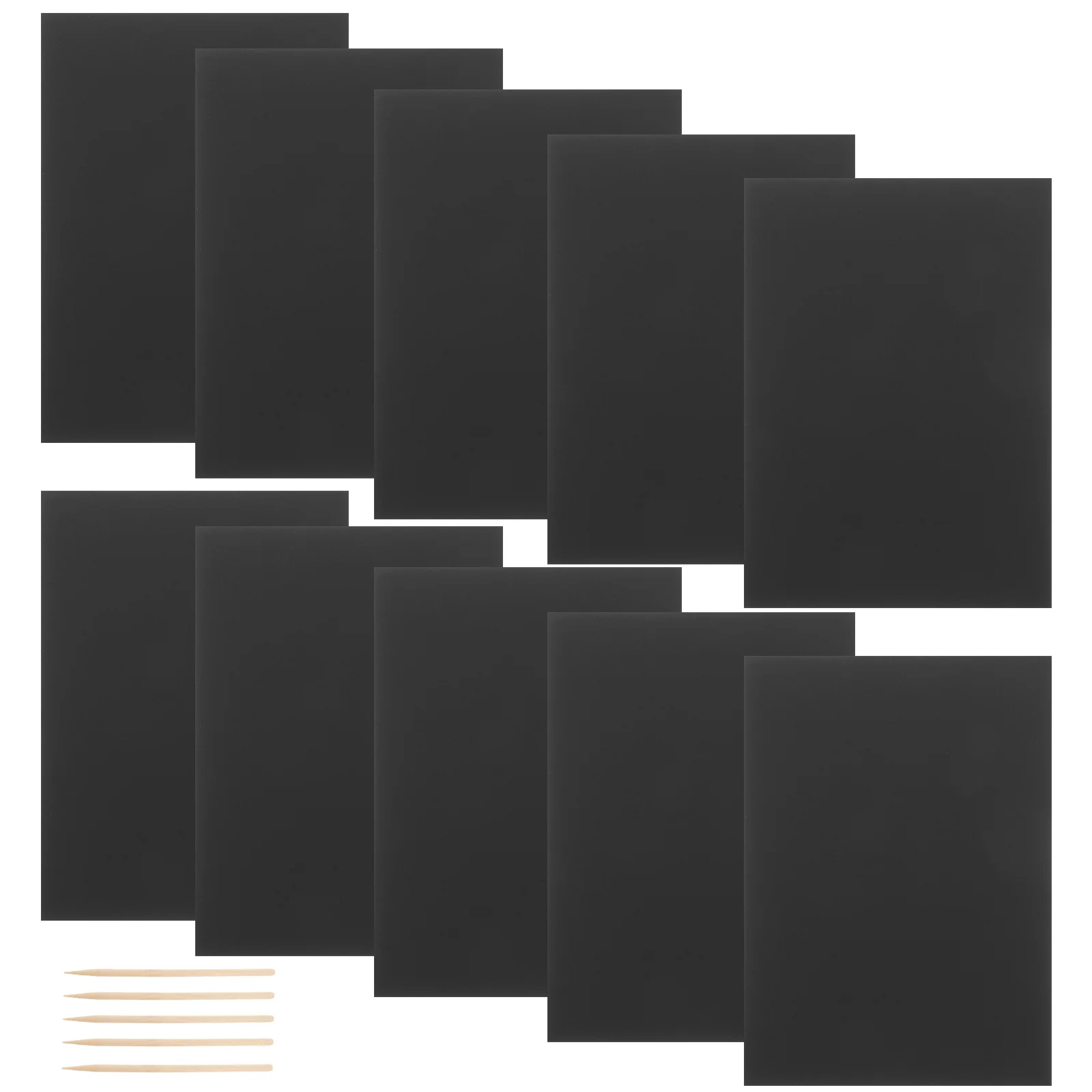 55PCS-Children-Scratch-Paper-Scratching-Drawing-Painting-Papers ...