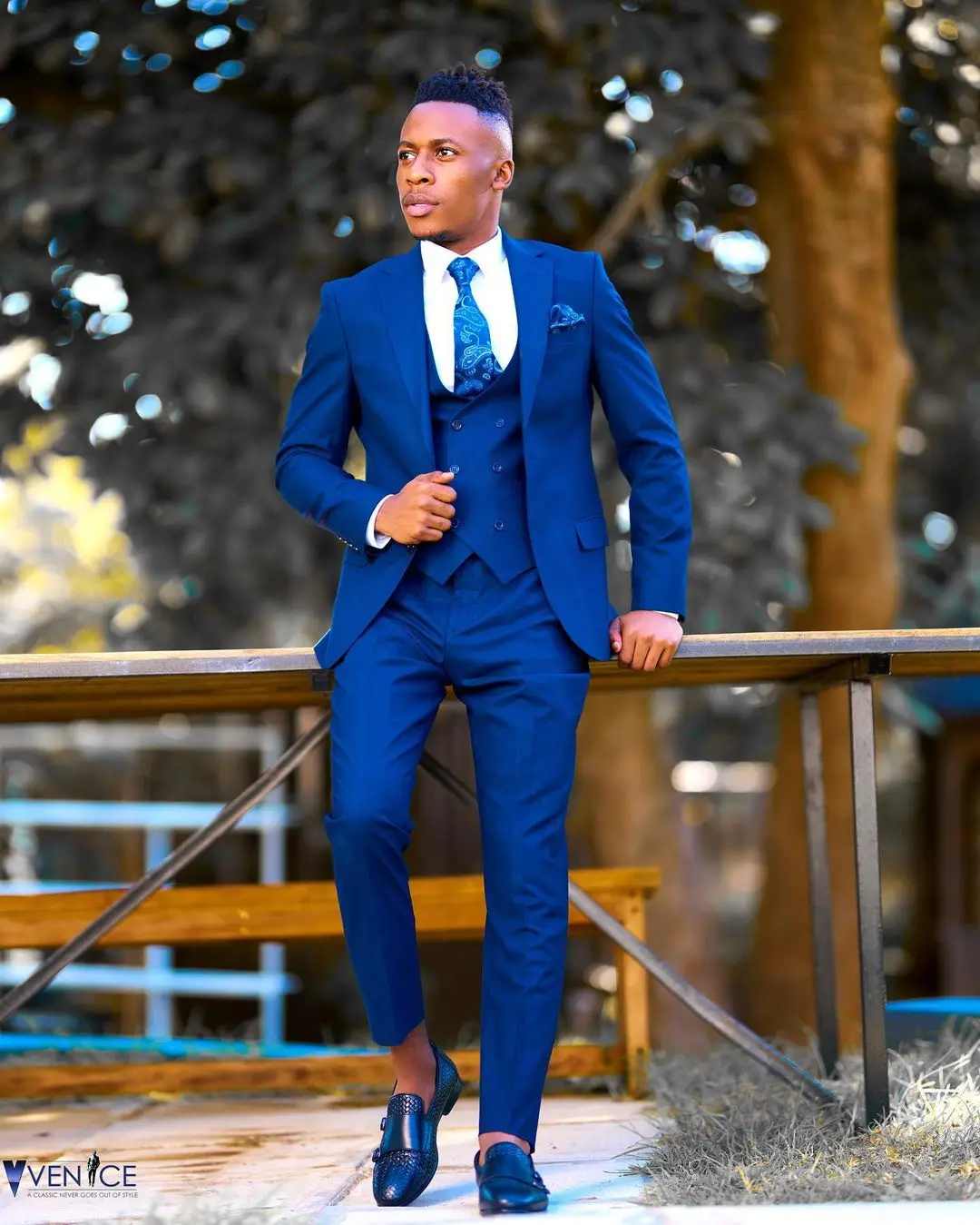 Dark Royal Blue Suit