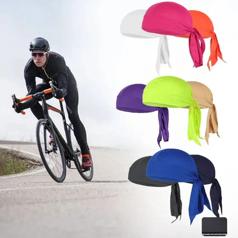 Quick Dry Cycling Cap Head Scarf Breathable Summer Running Riding ...