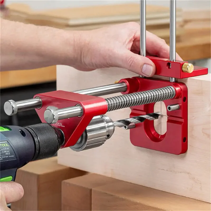 6 8 10mm Drill Bit Accurate Woodworking Tools Drilling Jig For Metal