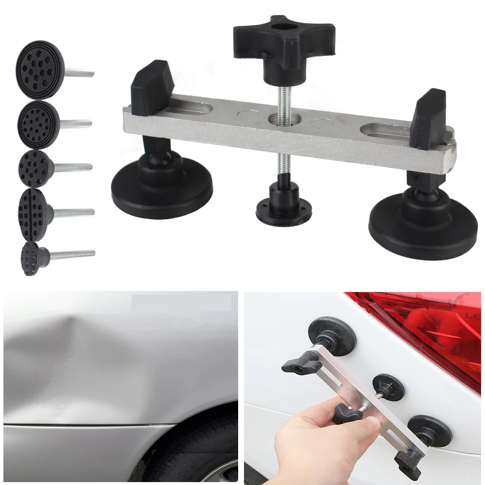 Dent Puller Set Car Dent Repair Tool Pulling Bridge Glue Pulling Tabs ...