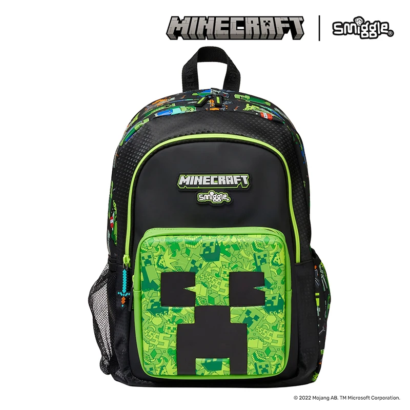 Smiggle x Minecraft Rucksack für Kinder: Perfekt für die Grundschule ...