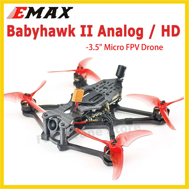 Emax Babyhawk II HD 3.5inch Micro FPV Drone Caddx Vista HD Polar Camera ...