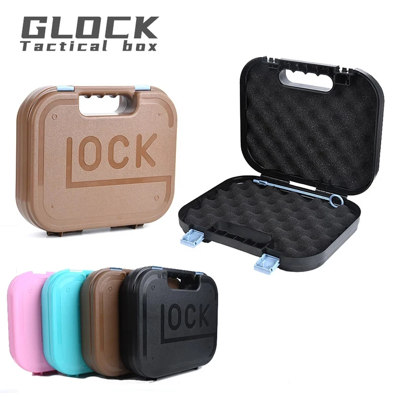 Tactical-Glock-Pistol-Storage-Box-Safety-Carrying-Case-Kublai-ABS ...