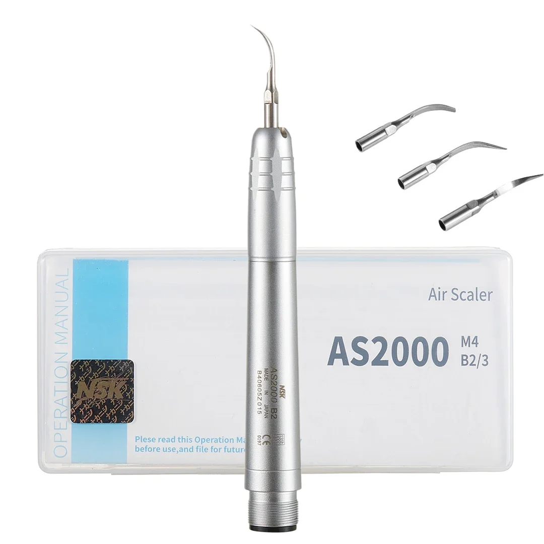 NSK AS2000-escalador de aire ultrasónico Dental con 3 puntas, limpiador ...