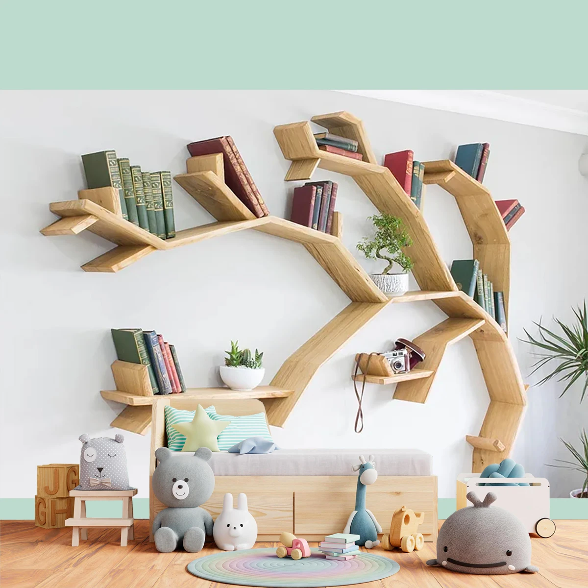 Bookshelf Photography