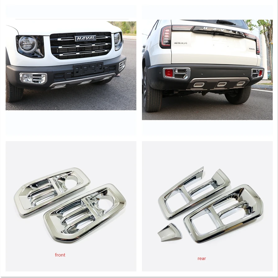 For-Haval-Dargo-2021-2022-Fog-Lights-Lamps-Eyelid-Eyebrow-Strip-Cover ...
