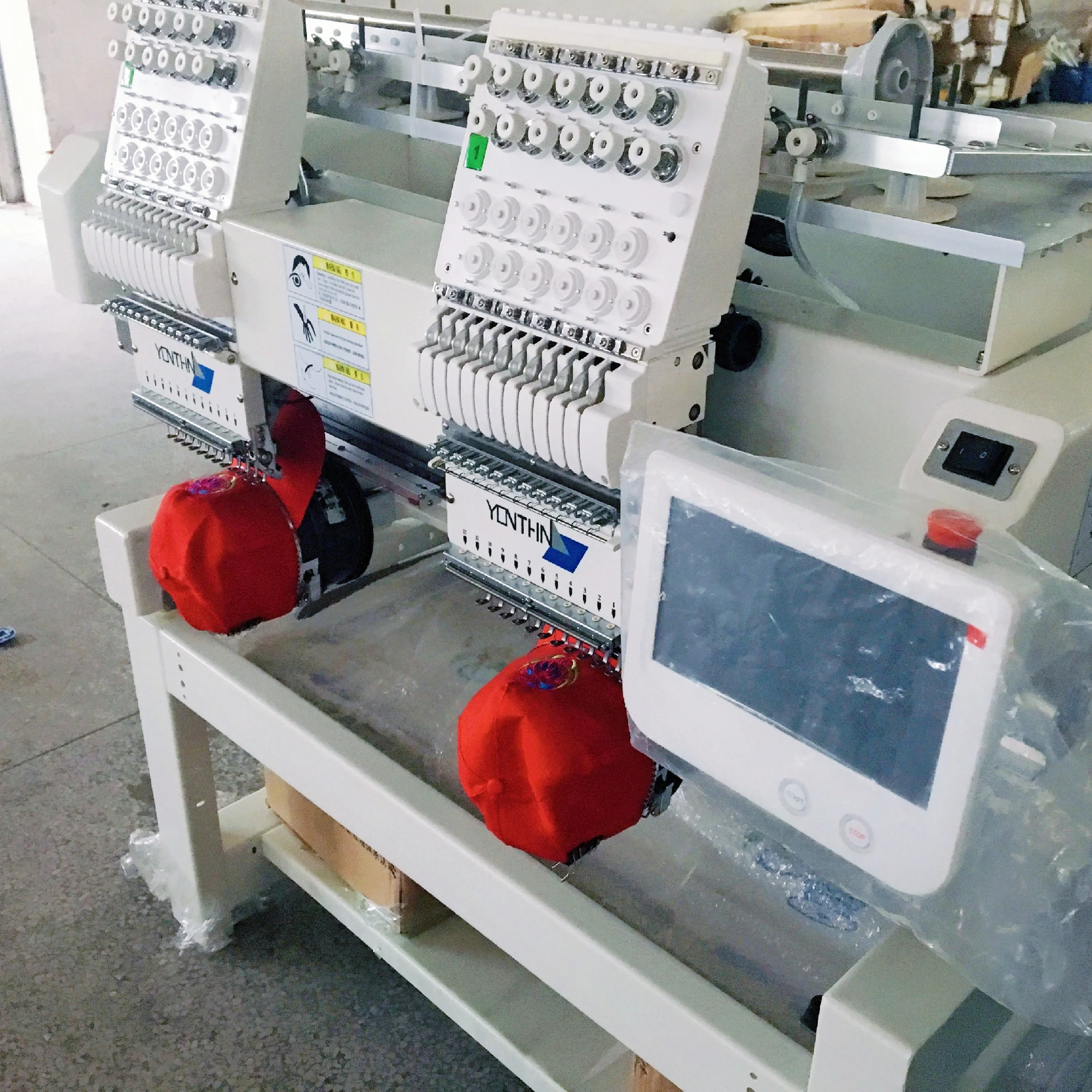 Custom Hat Embroidery Machine