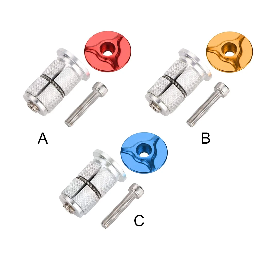 Bike-Headset-Expander-Nut-Front-Fork-Pressure-Plugs-Core-Cycling-Parts ...