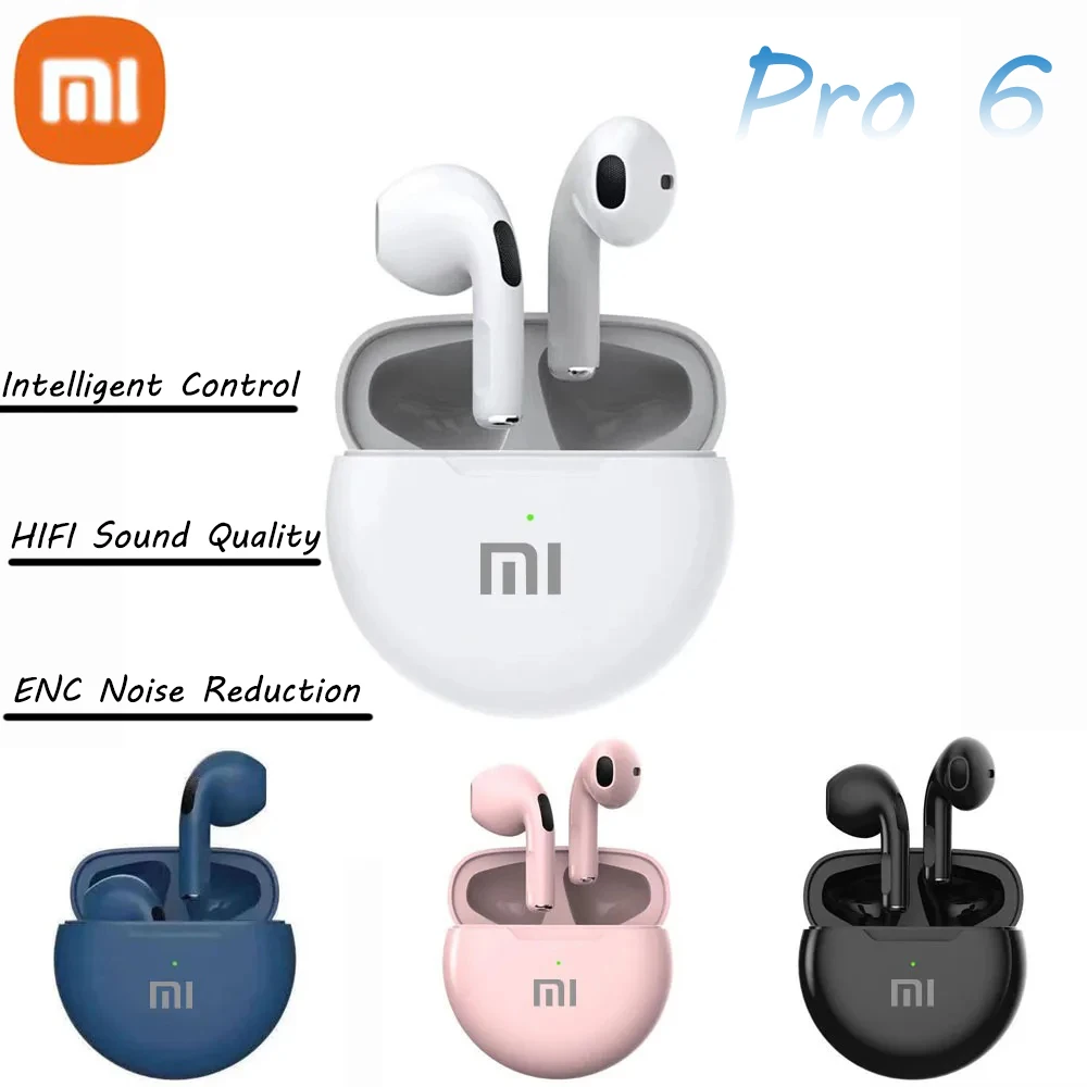Original-XIAOMI-Air-Pro-6-auriculares-TWS-9D-HIFI-auriculares-de-m-sica ...