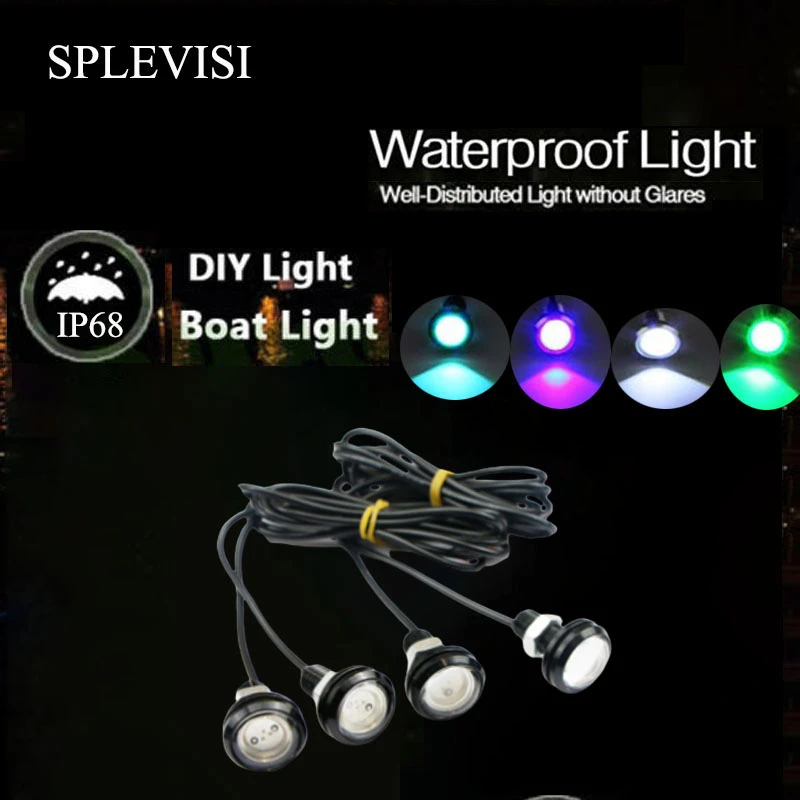 3w 10w Led Boat Light Waterproof 12v Outrigger Spreader Transom ...