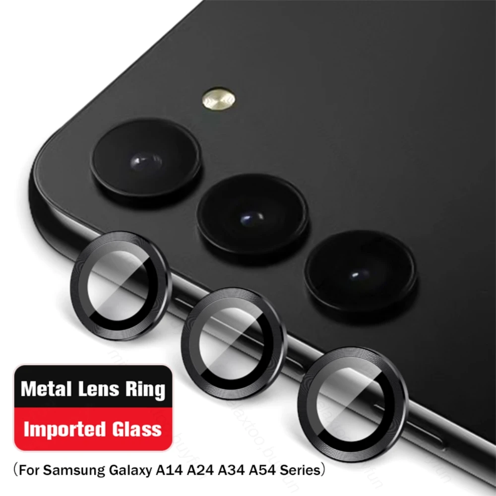 Lens-Matel-Ring-Protect-Cover-For-Samsung-Galaxy-A54-A34-A24-A14-5G-9D ...
