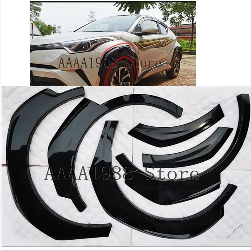For-Toyota-CHR-C-HR-2016-2017-2018-Car-Fender-Flares-Arch-Wheel-Eyebrow ...