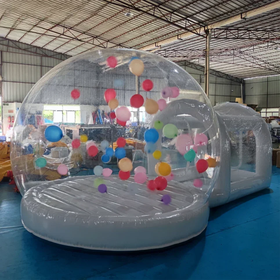 For transparent inflatable bounce bubble house fun dome bubble house ...