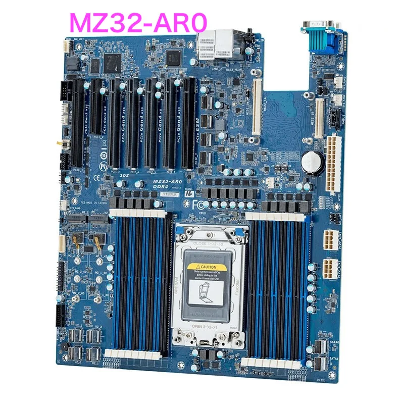 Gigabyte MZ32-AR0 REV:1.0 Motherboard DDR4 Socket SP3 Mainboard fully ...