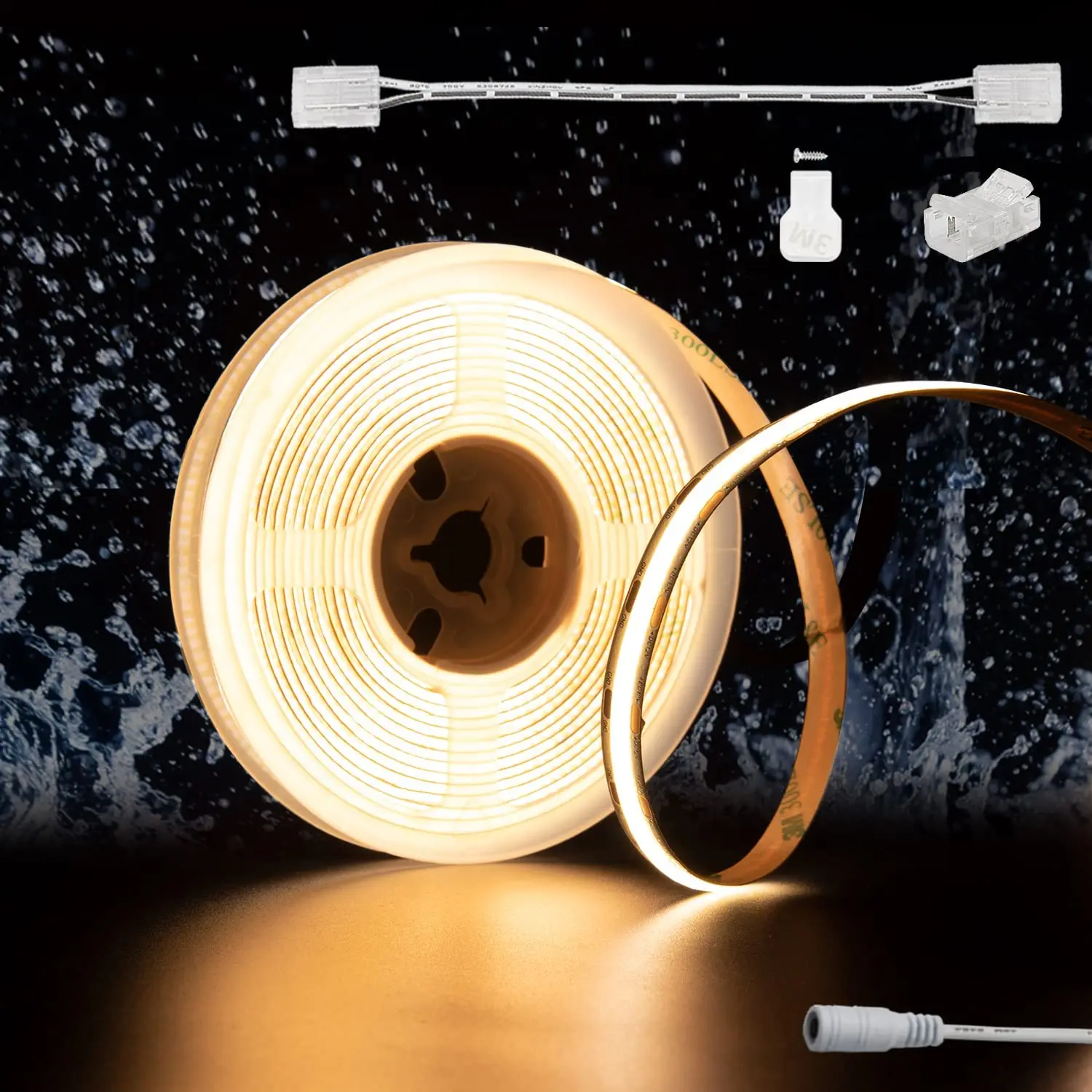 Cob Led Strip Light Waterproof | Led Cob Waterproof Kitchen | Cob Led ...
