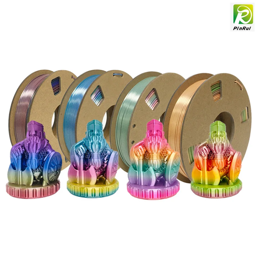 PINRUI-Silk-Gradient-Change-Rainbow-Multicolored-3D-Printer-PLA ...