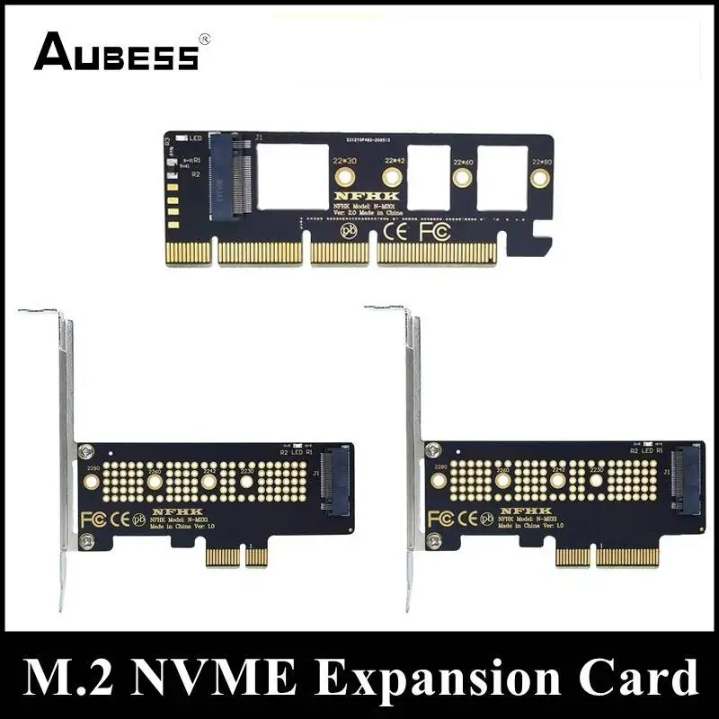 Ngff M2 Ssd Pci E 4x Slot Adapter Card Key | Pci E Ssd M.2 Ngff 2230 2242 2260 2280 - Pc ...