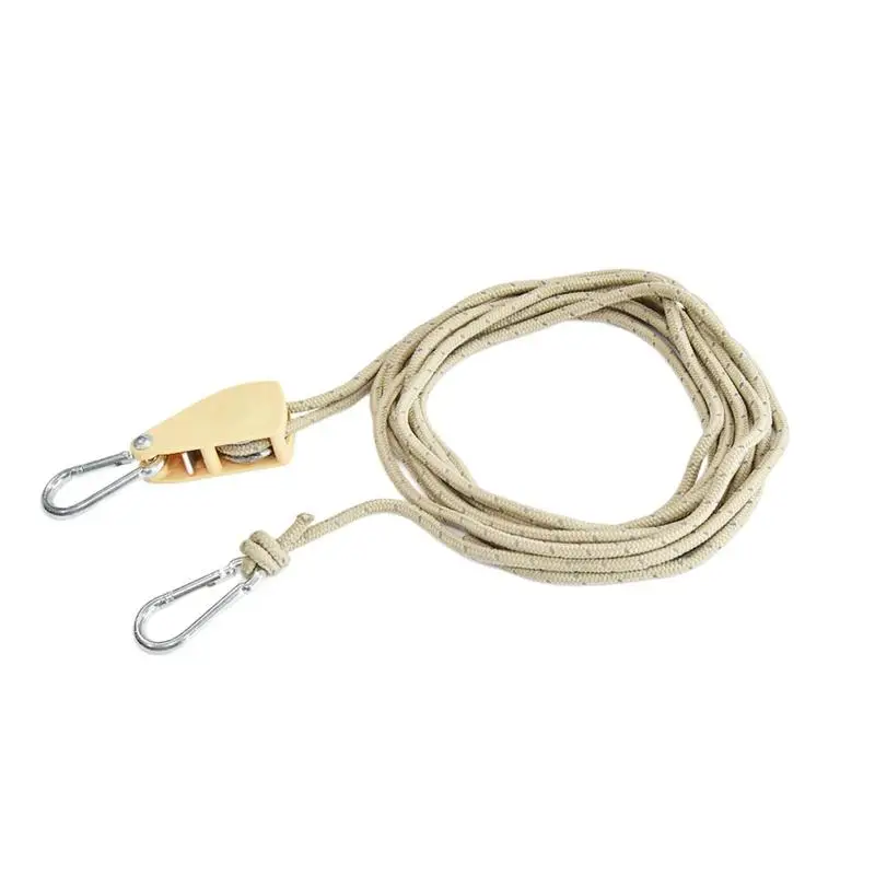 Ratchet-Pulley-Heavy-Duty-Rope-Hanger-110-Lbs-Weight-Capacity-Ratchet ...