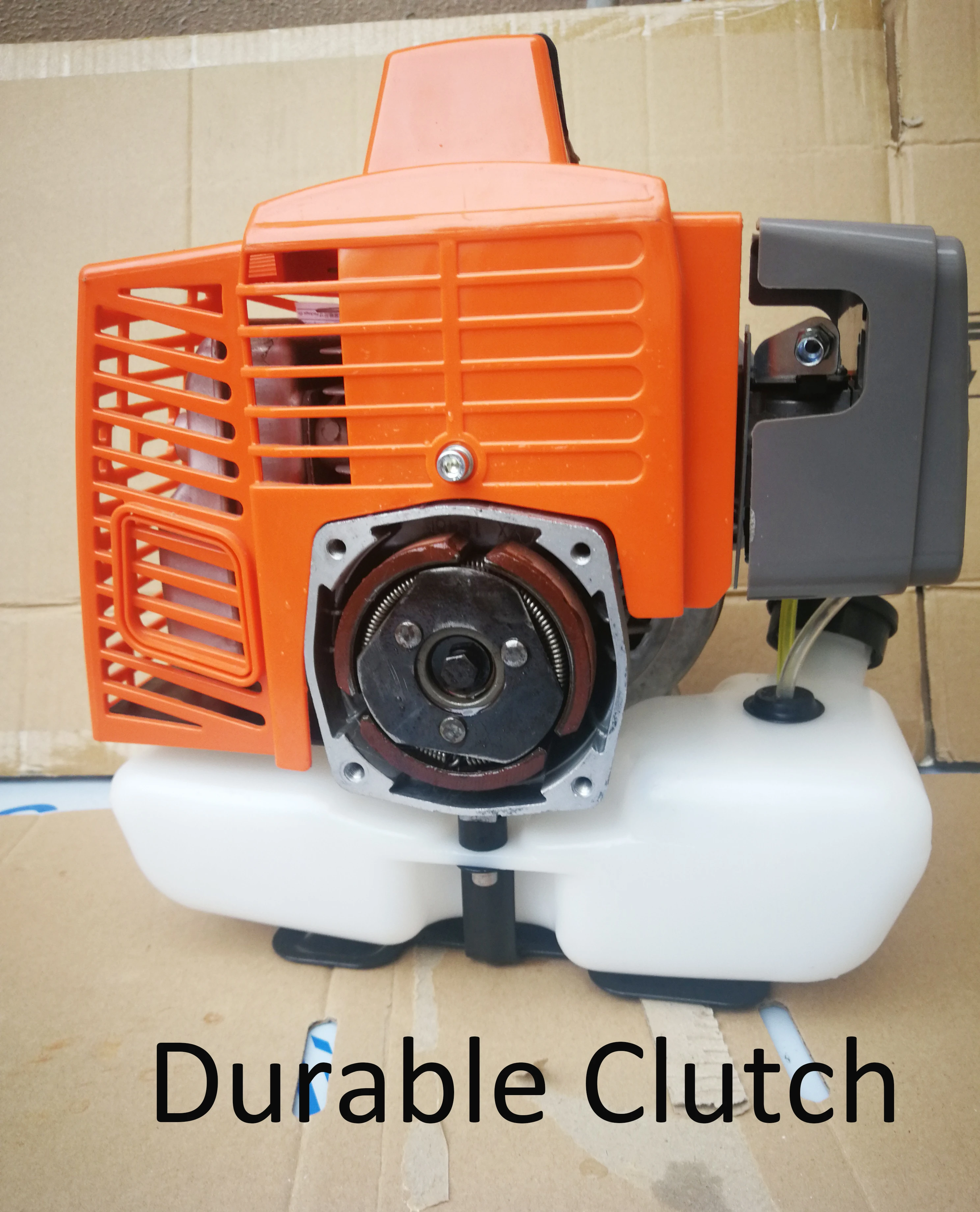 Metal Proector Tank 63cc 1e48f Engine Brush Cutter Grass Trimmer Water Pump Motor Exhaust ...