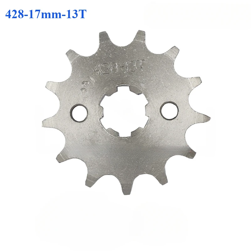 Motorcycle-ATV-chain-small-sprocket-428-17MM-13-15-16-17-18T-toothed ...