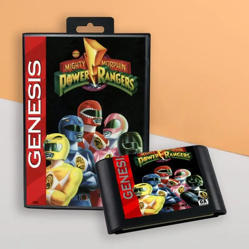 for-Mighty-Morphin-Power-Rangers-US-Cover-16bit-retro-game-cartridge ...
