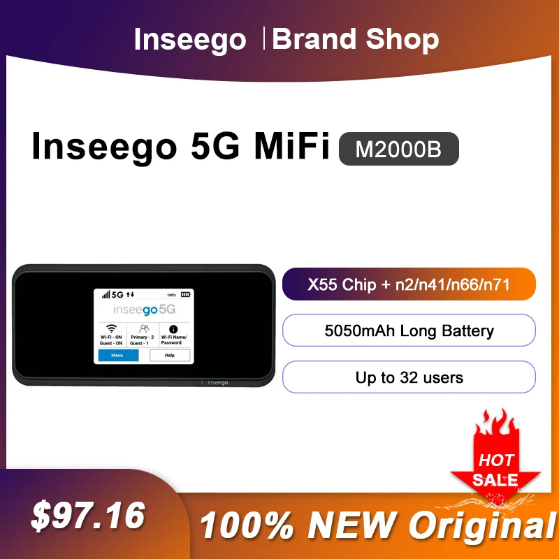Inseego-enrutador-WIFI-M2000B-dispositivo-m-vil-de-2-5-Gbps-316Mbps-5G ...