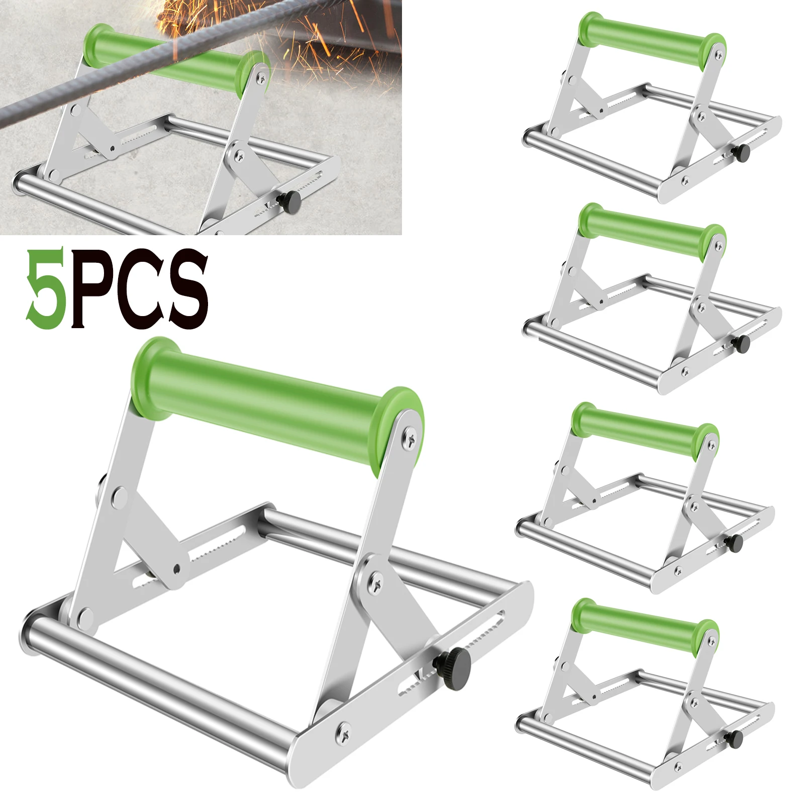 5PCS-Cutting-Machine-Support-Adjustable-Height-Frame-Material-Support ...