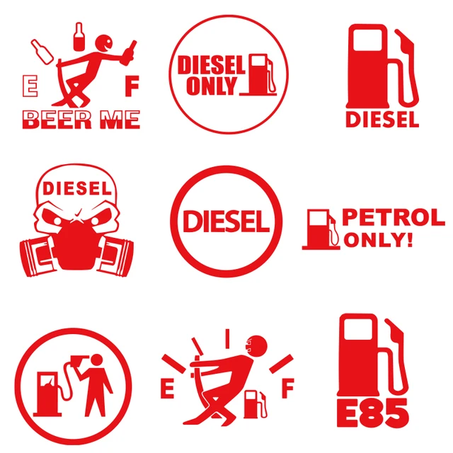 Grappige Ford Diesel Stickers