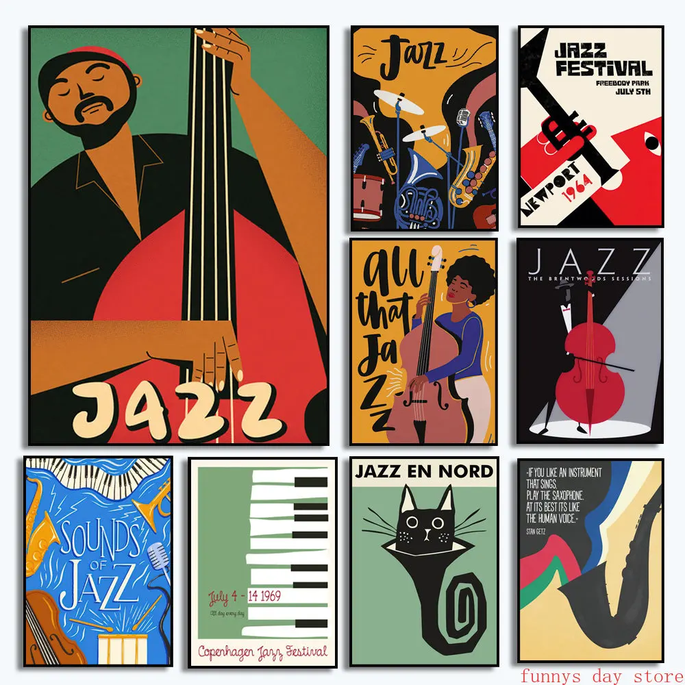 Modern Jazz Concert Posters