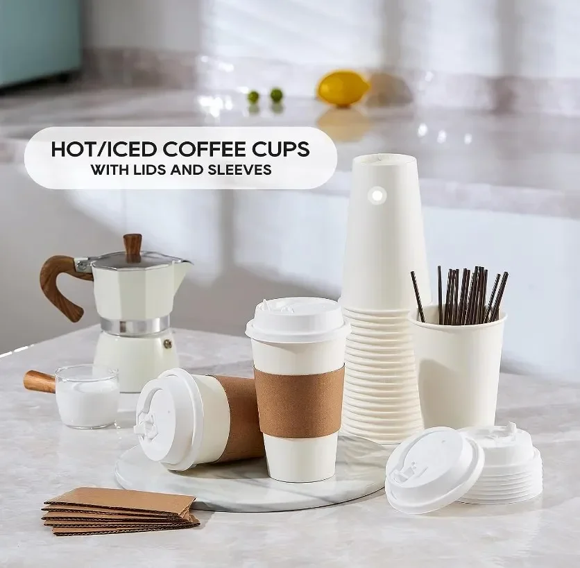 Disposable coffee sleeves store