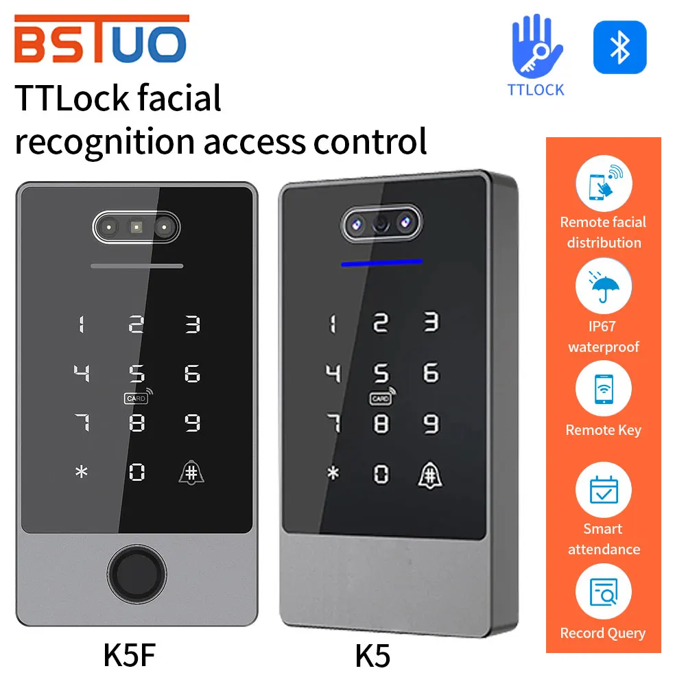TTLOCK TTRenting App Face Biometric Fingerprint Time Attendance System ...