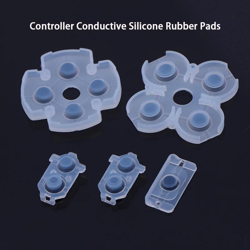 1-Set-Silicone-Conductive-Rubber-Adhesive-Button-Pad-Keypads-For-JDM ...