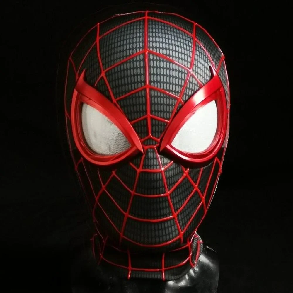 Marvel Spider Man PS5 Ultimate Miles Morales Game 1:1 Halloween Cosplay ...