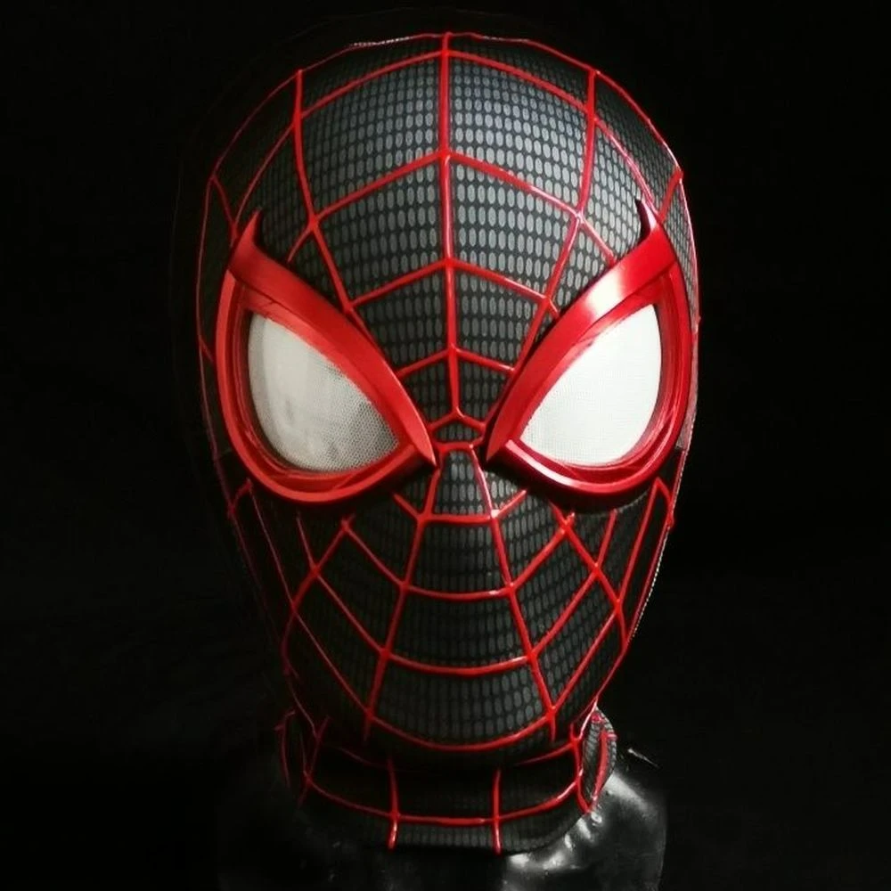 Marvel Spider Man PS5 Ultimate Miles Morales Game 1:1 Halloween Cosplay ...